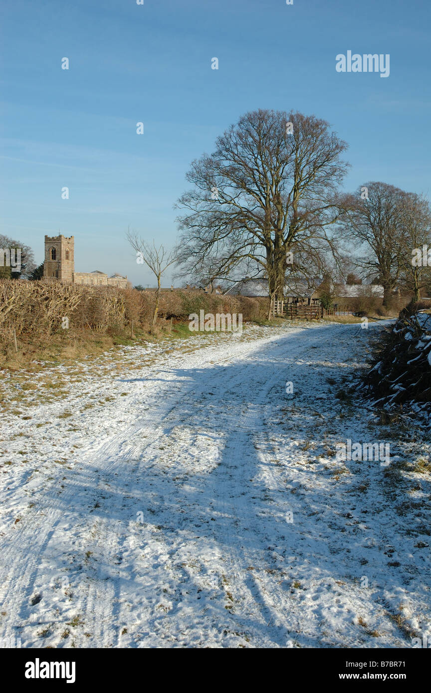 Christmas winter scene uk hi-res stock photography and images - Alamy