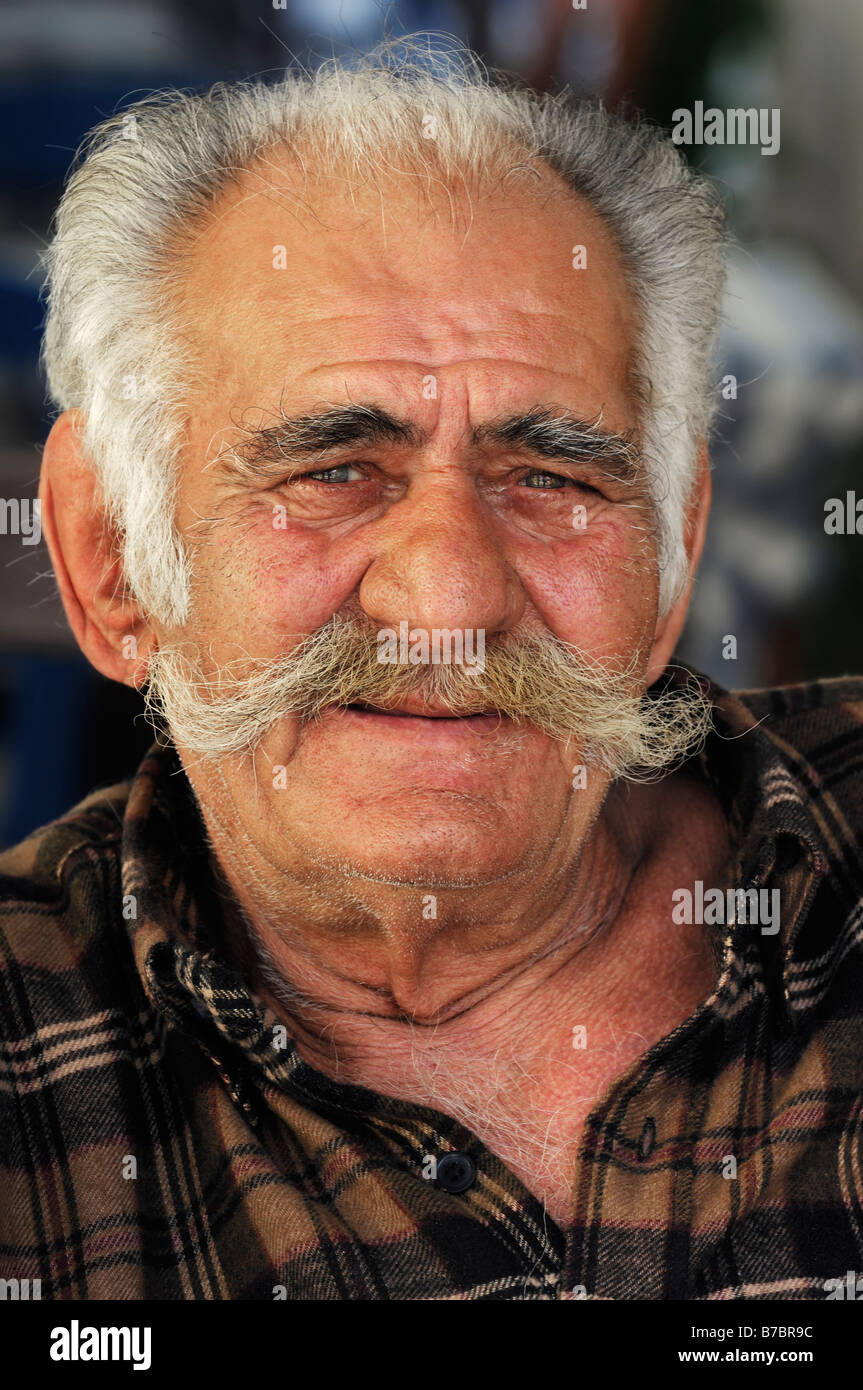 Portrait old greek man moustache hi-res stock photography and images ...