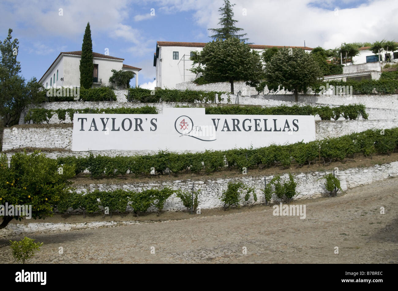 Taylors Quinta de Vargellas, in the Douro Valley Stock Photo - Alamy