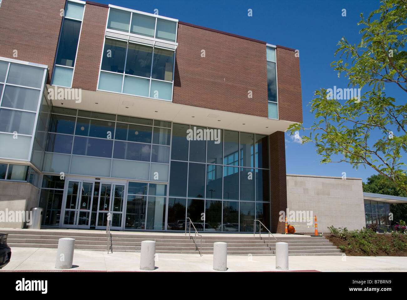 New modern public library building in Champaign Illinois Stock Photo ...