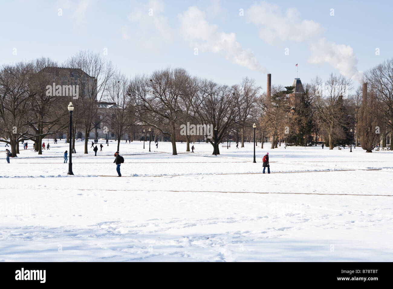 The "oval" at Ohio State University Stock Photo - Alamy