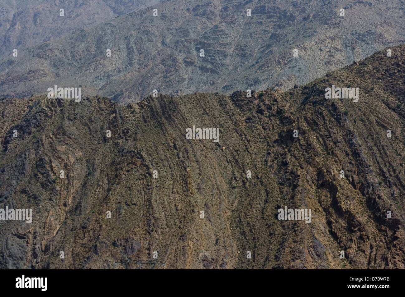 Desert Mountain Scenery near Kerman Iran Stock Photo - Alamy