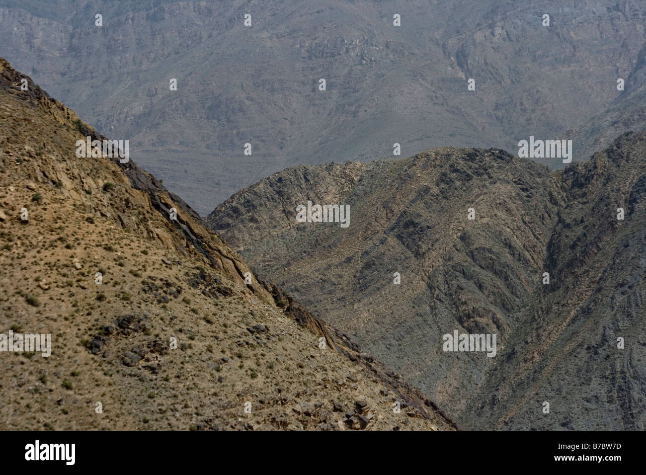 Desert Mountain Scenery near Kerman Iran Stock Photo - Alamy