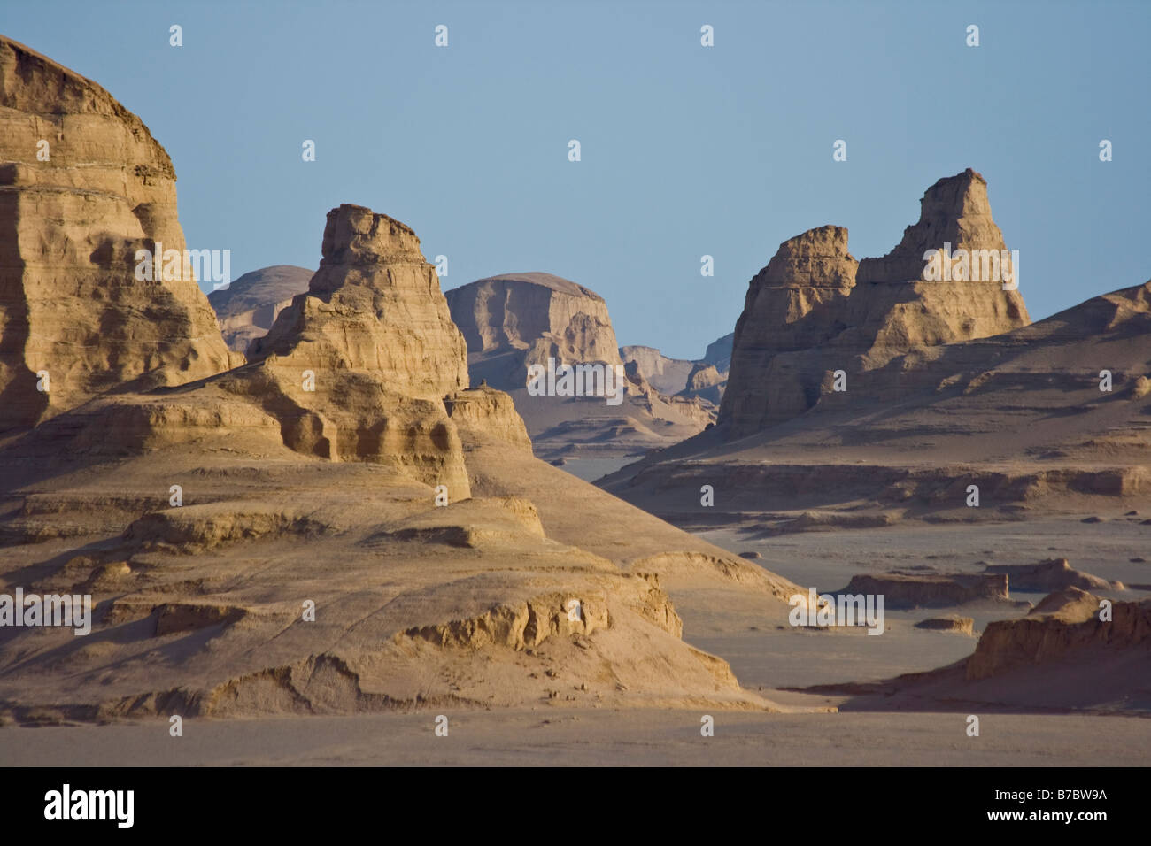 Desert Scenery of Kaluts near Kerman Iran Stock Photo - Alamy