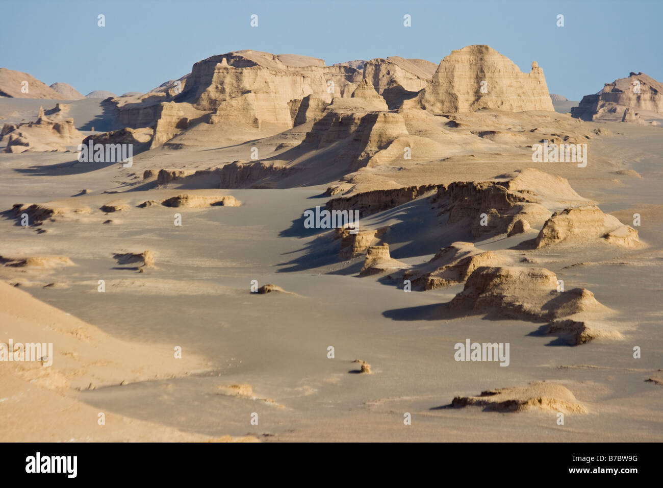 Desert Scenery of Kaluts near Kerman Iran Stock Photo - Alamy