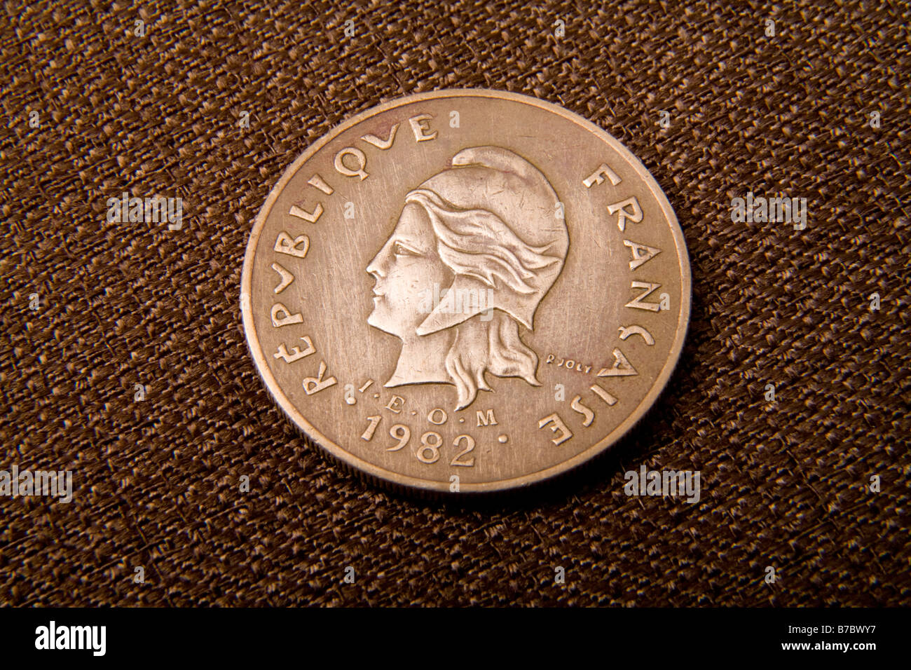 100 Polynesian French Franc used in Tahiti economy bank money cash ...