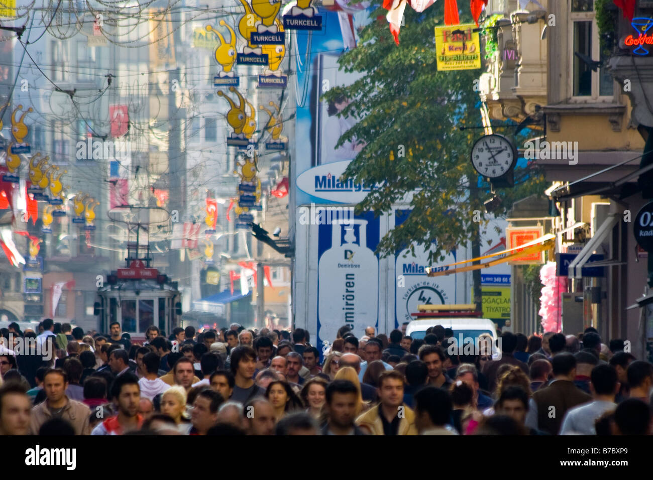 Istiklal Caddesi in Istanbul turkey Stock Photo - Alamy