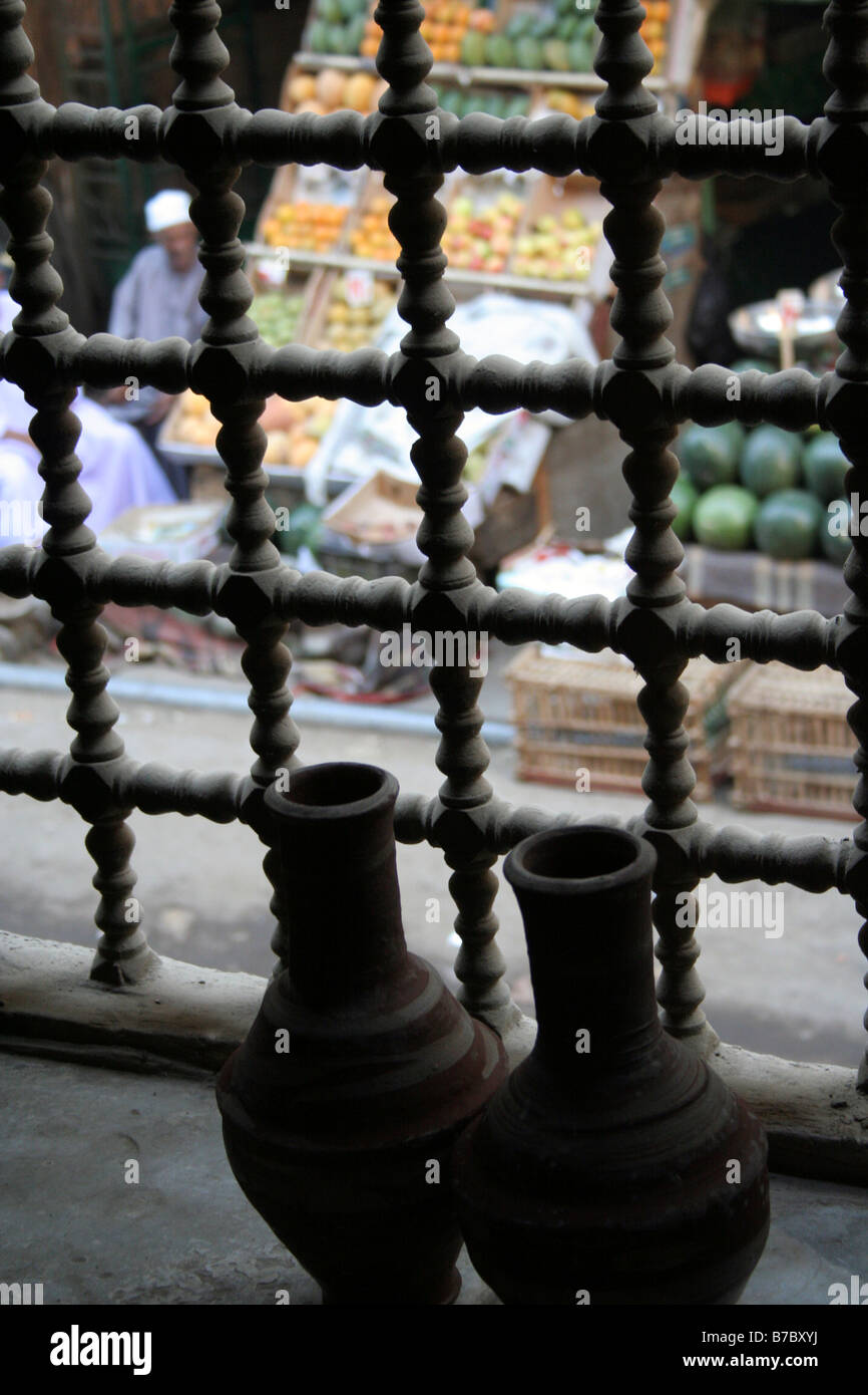old Cairo window mosque Egypt Stock Photo - Alamy