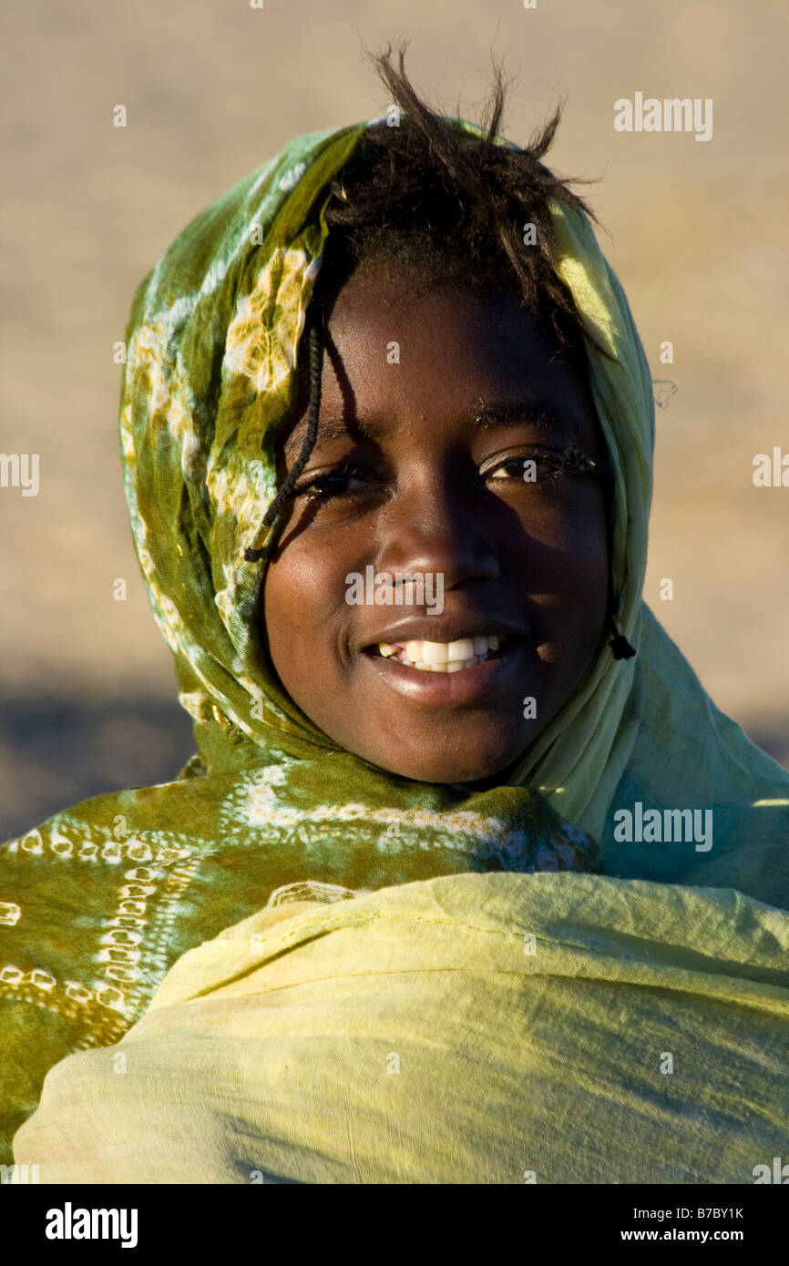 Muslim Girl in Timbuktu Mali Stock Photo - Alamy
