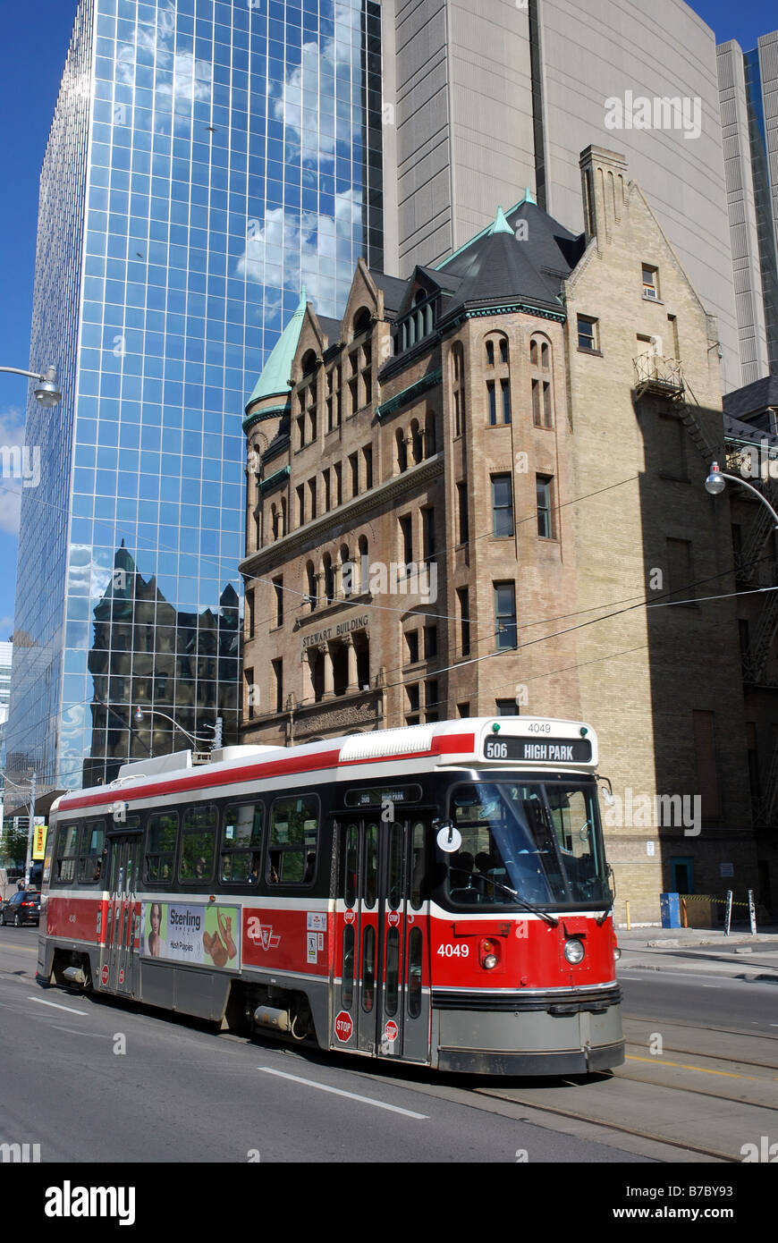 Toronto tram car (streetcar Stock Photo - Alamy