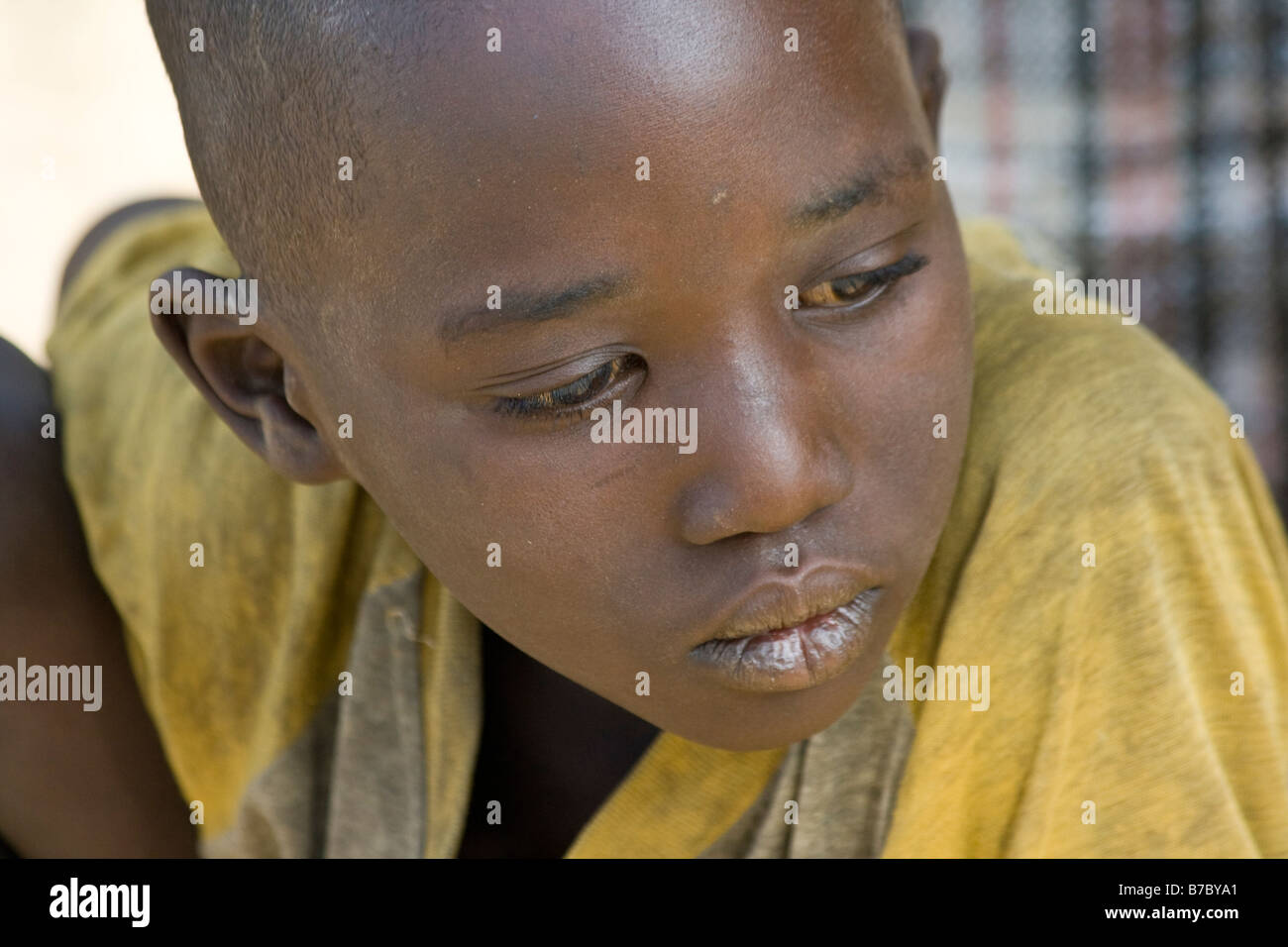 Dogon Boy in the Village of Sanga in Pays Dogon in Mali Stock Photo - Alamy