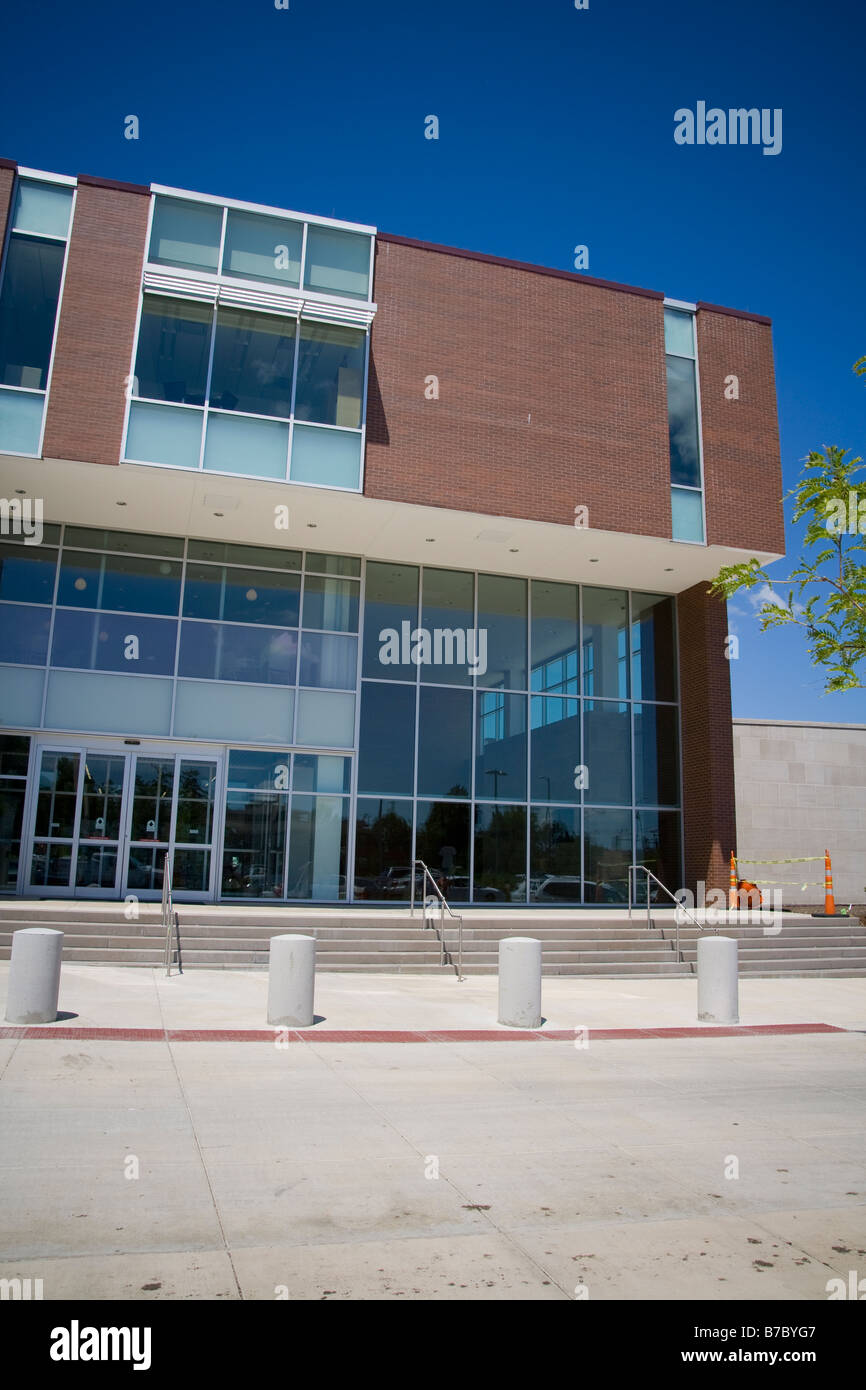 New modern public library building in Champaign Illinois Stock Photo ...