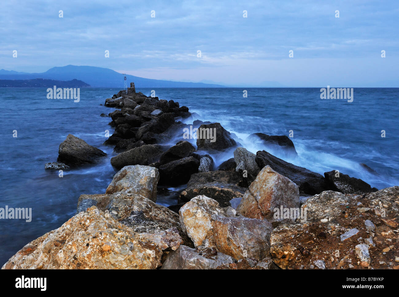 Sea and rocks Stock Photo - Alamy