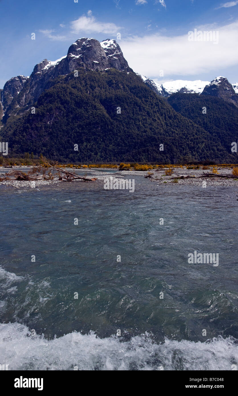 The Rio Negro, Peulla Stock Photo - Alamy