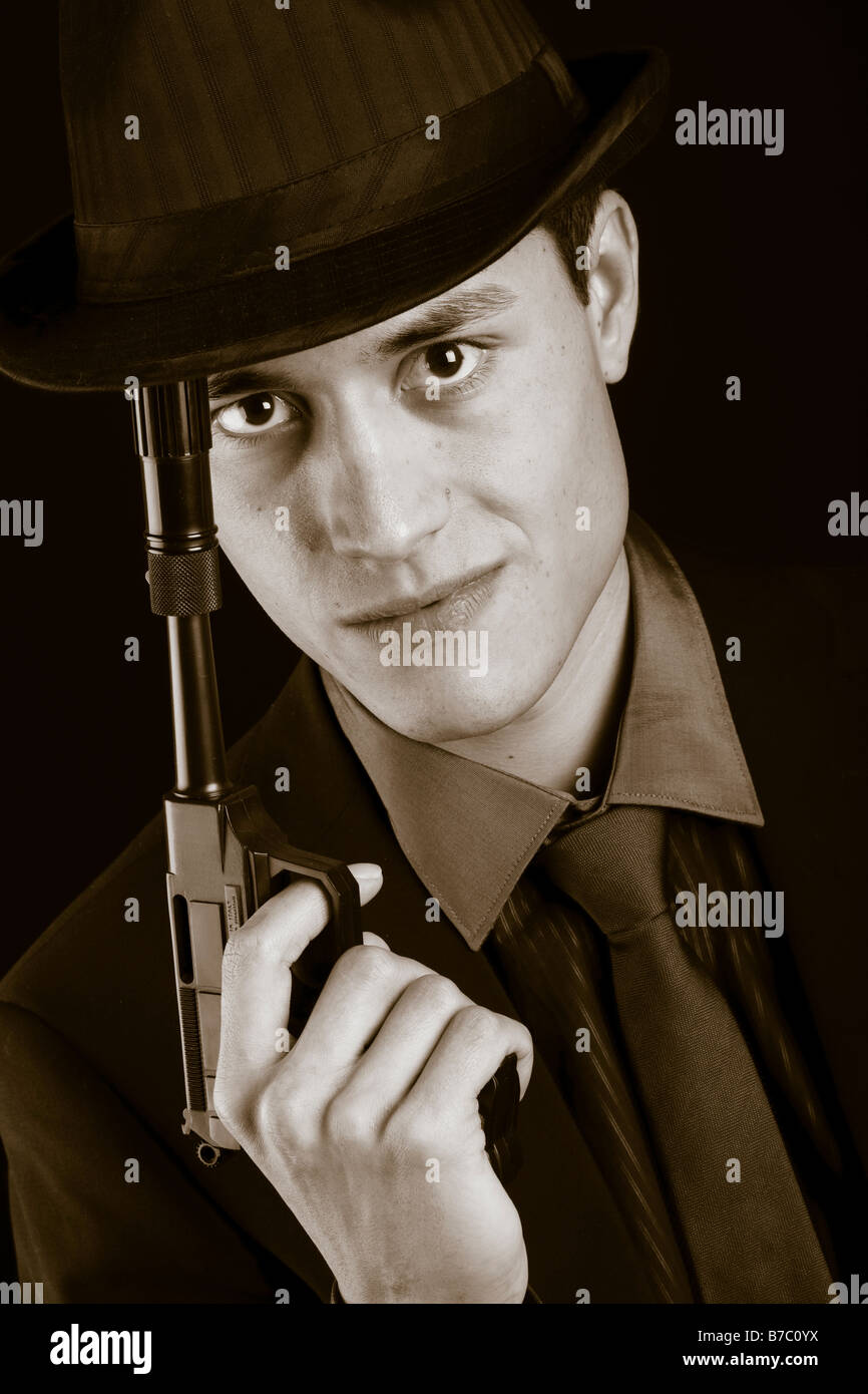 private detective / mafia Stock Photo - Alamy