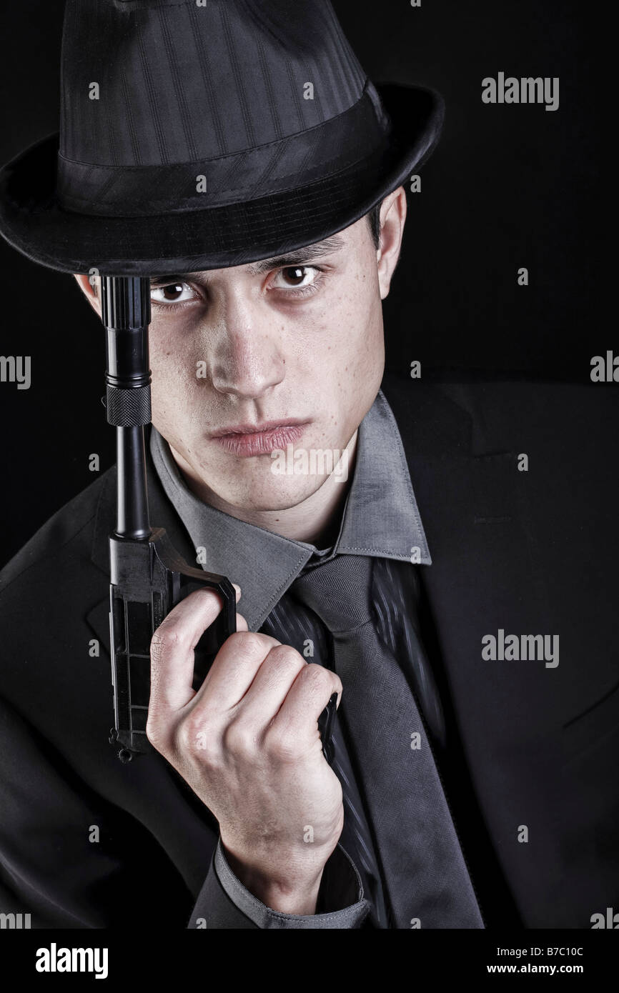 private detective / mafia Stock Photo - Alamy