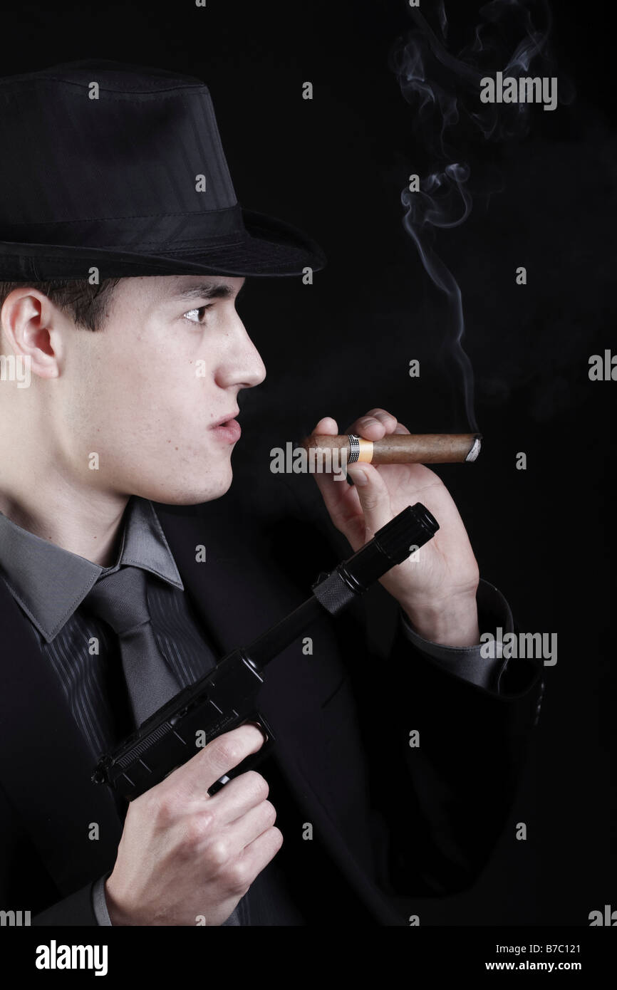 private detective / mafia Stock Photo - Alamy