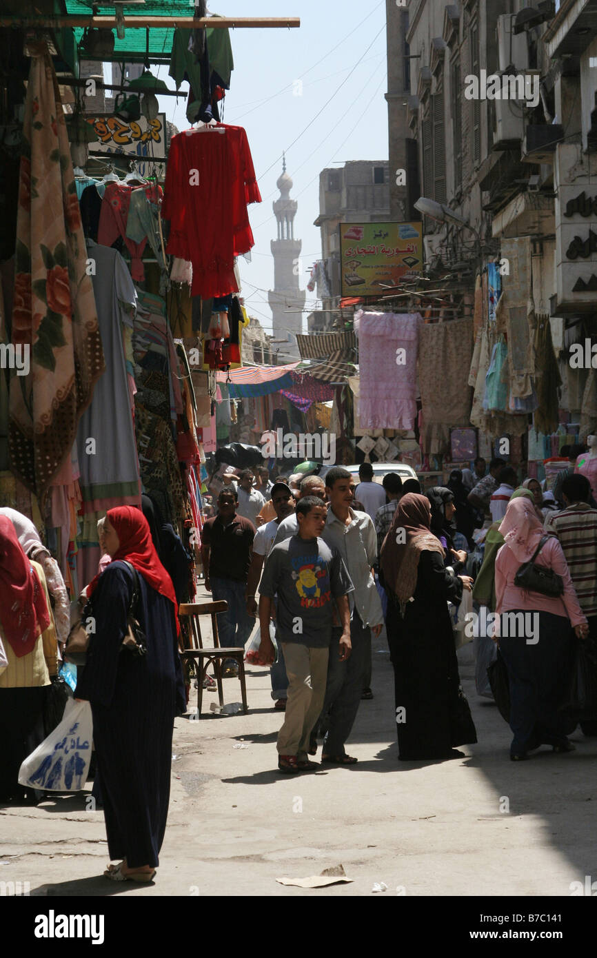 old cairo street Stock Photo - Alamy