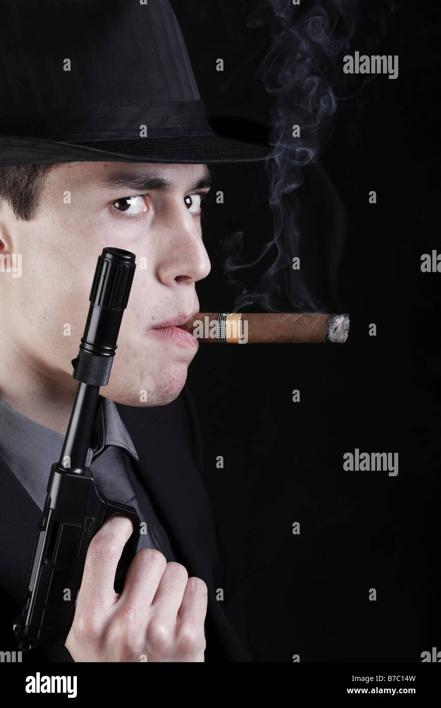 private detective / mafia Stock Photo - Alamy
