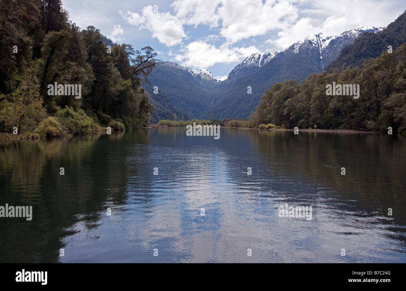 The Rio Negro, Peulla Stock Photo - Alamy