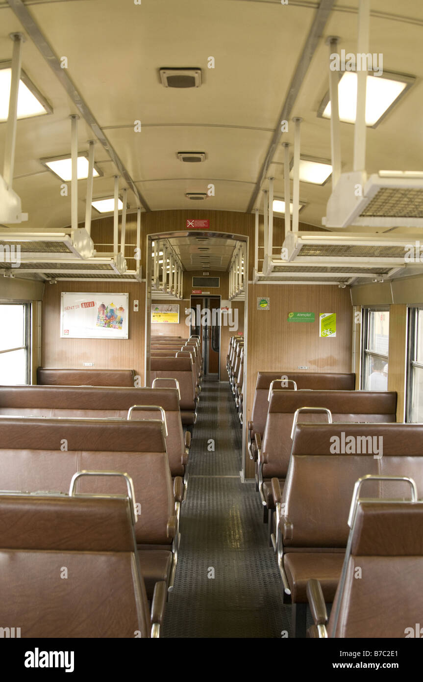 Inside of a train hi-res stock photography and images - Alamy