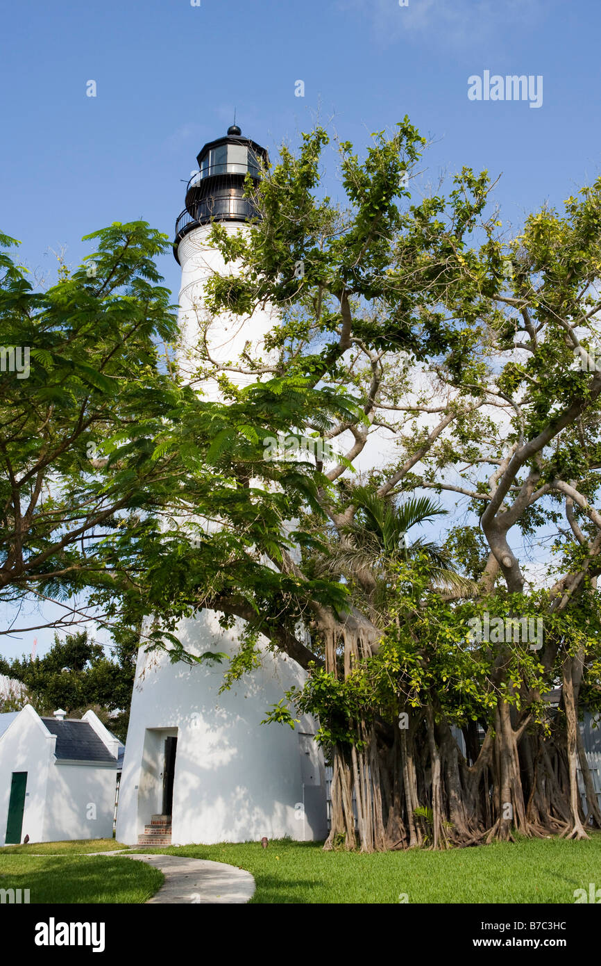 Key West Lighthouse, a National Historic Landmark, sits on Whiteheads ...