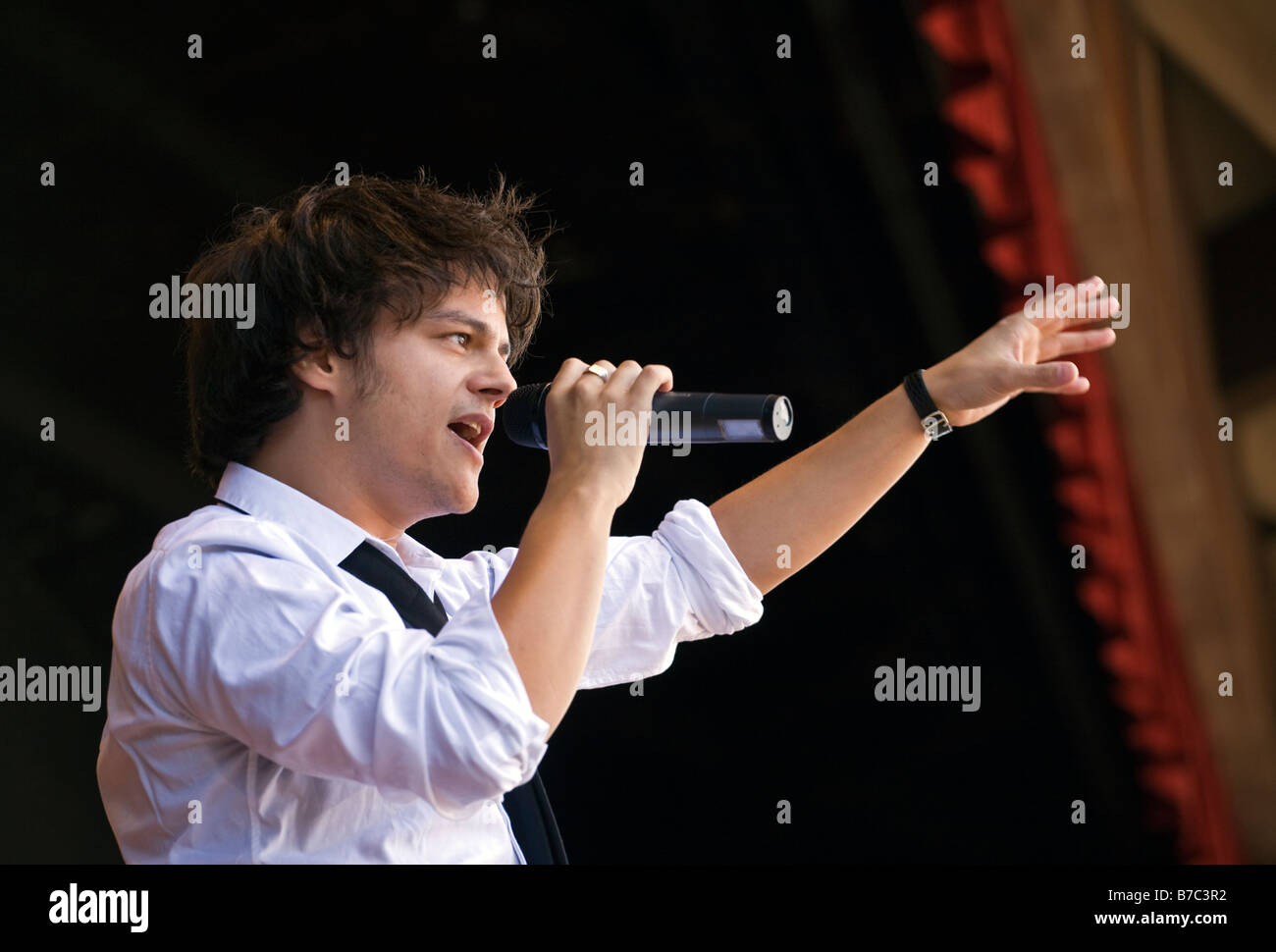 British singer song writer and pianist JAMIE CULLUM performs at the ...