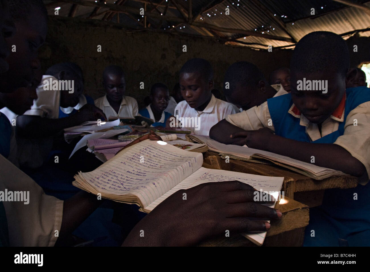 Secondary Education in Kenya. Sagam, Nyanza Province, Western Kenya ...