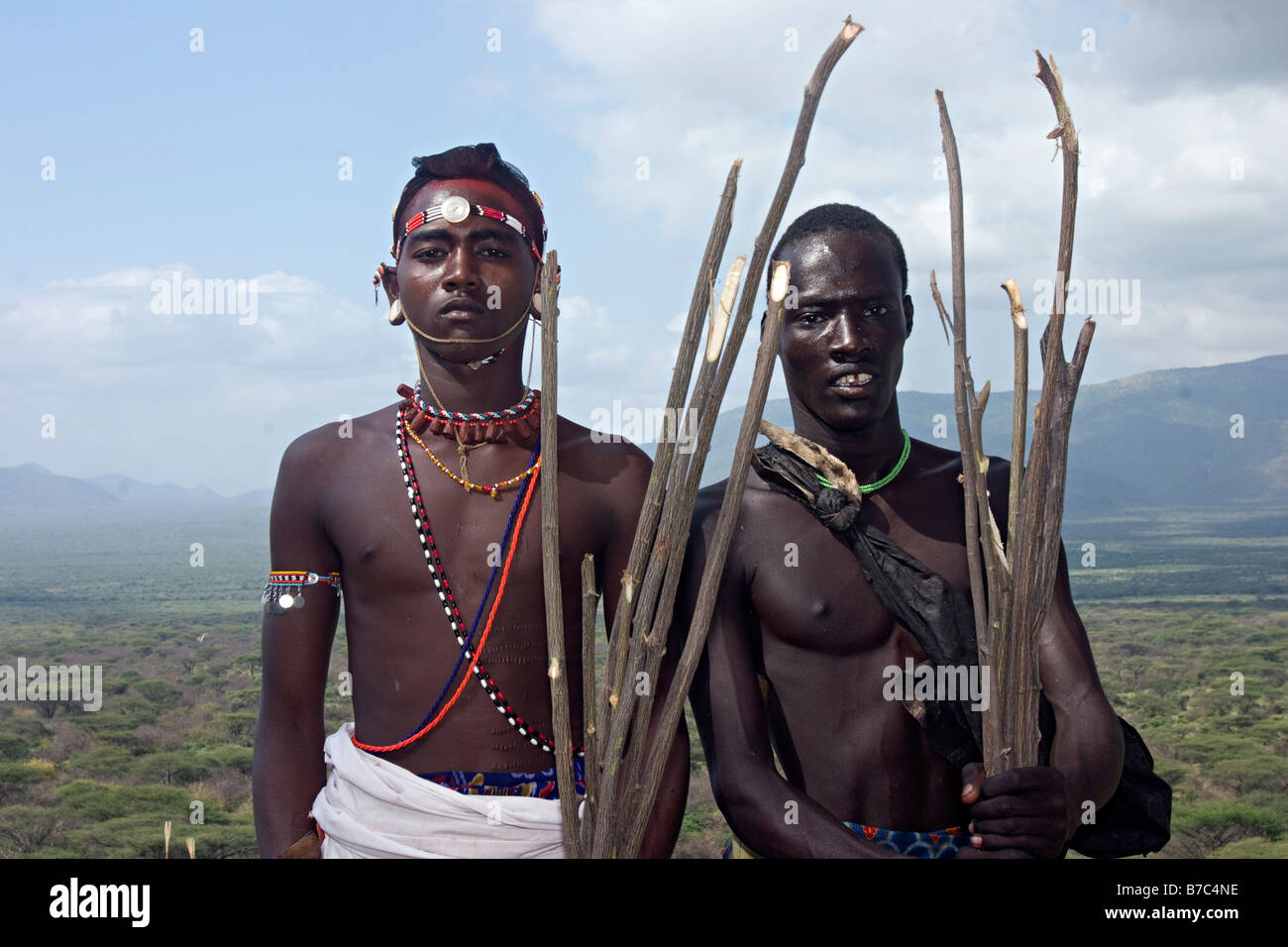 Samburu circumcision ritual hi-res stock photography and images - Alamy