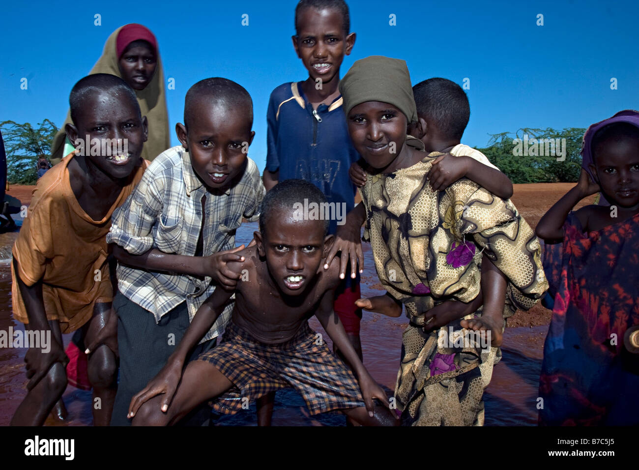 Flooding and Drought in Northern Kenya Stock Photo - Alamy