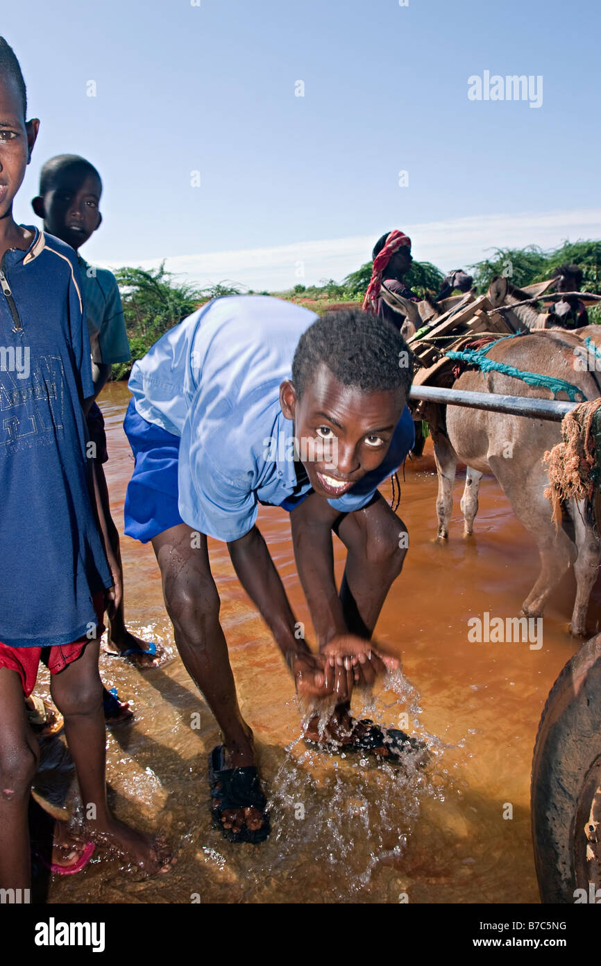 Flooding and Drought in Northern Kenya Stock Photo - Alamy
