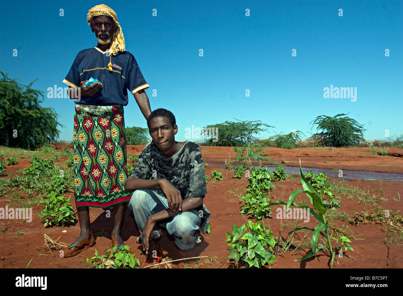 Flooding and Drought in Northern Kenya Stock Photo - Alamy