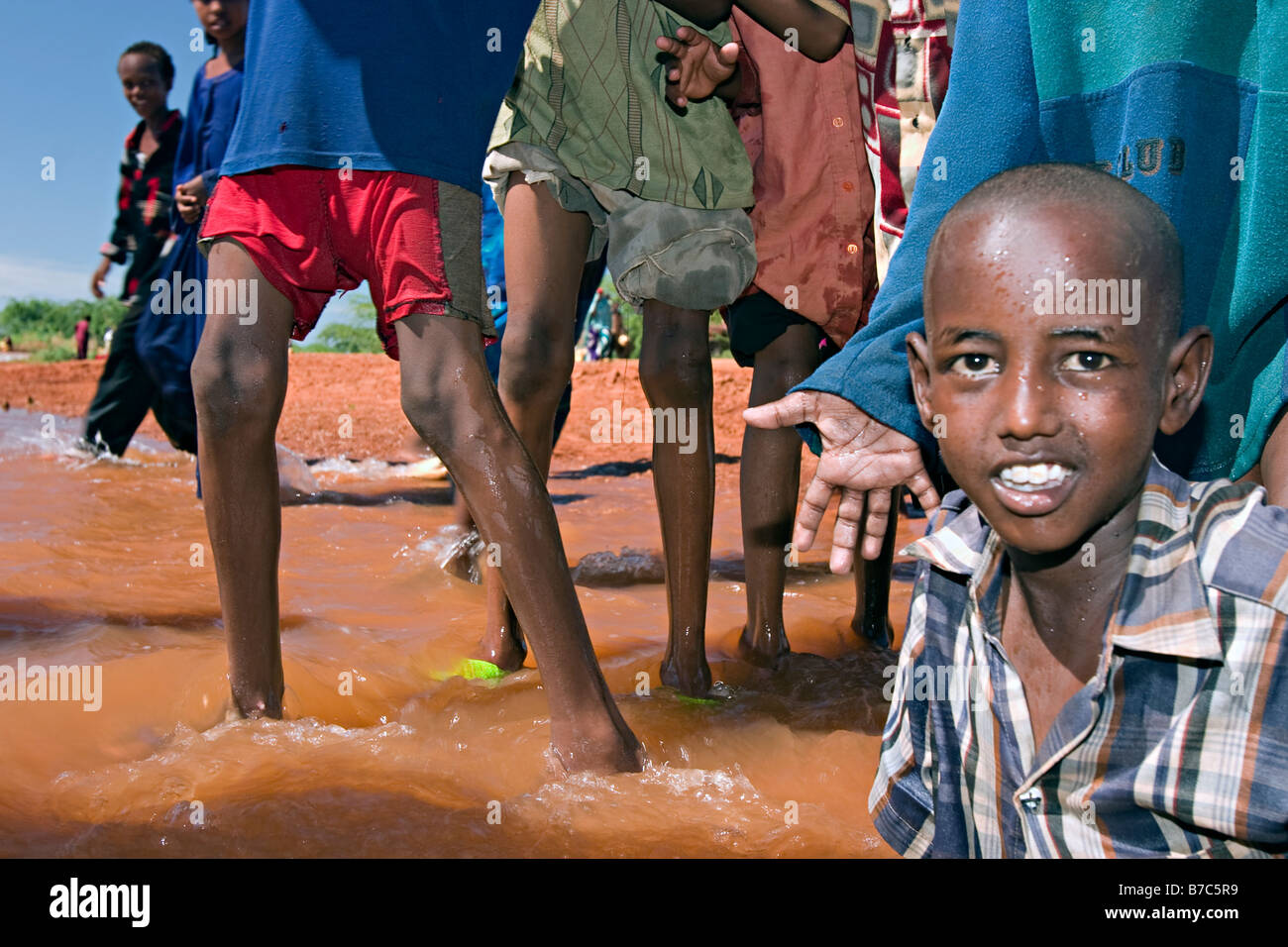 Flooding and Drought in Northern Kenya Stock Photo - Alamy