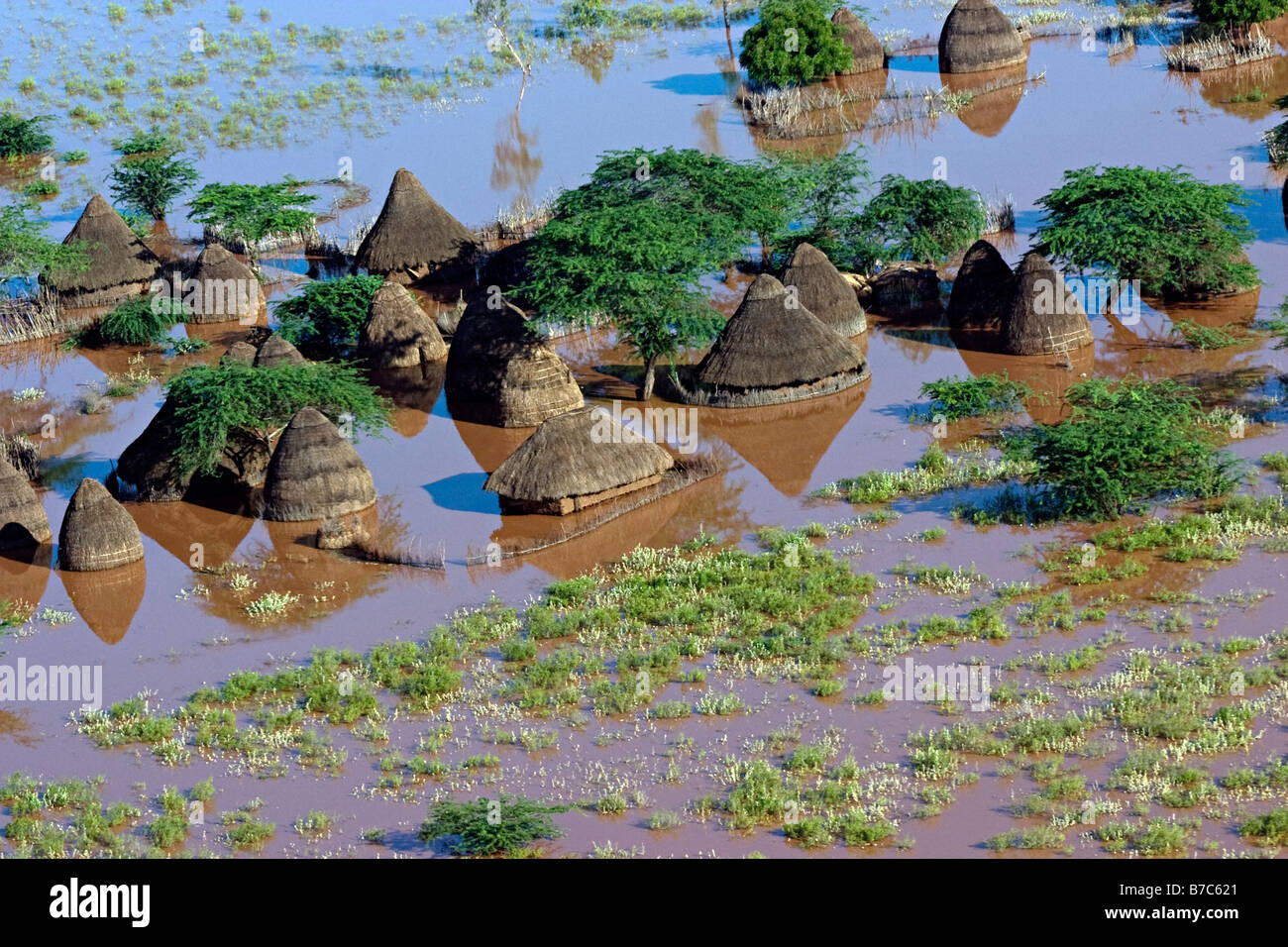 Flooding and Drought in Northern Kenya Stock Photo - Alamy