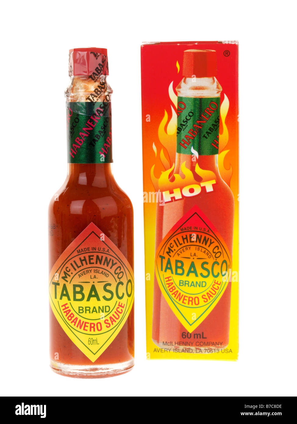 Selection Of Branded McIlhenny's Tabasco Hot Pepper Or Chilli Sauce ...