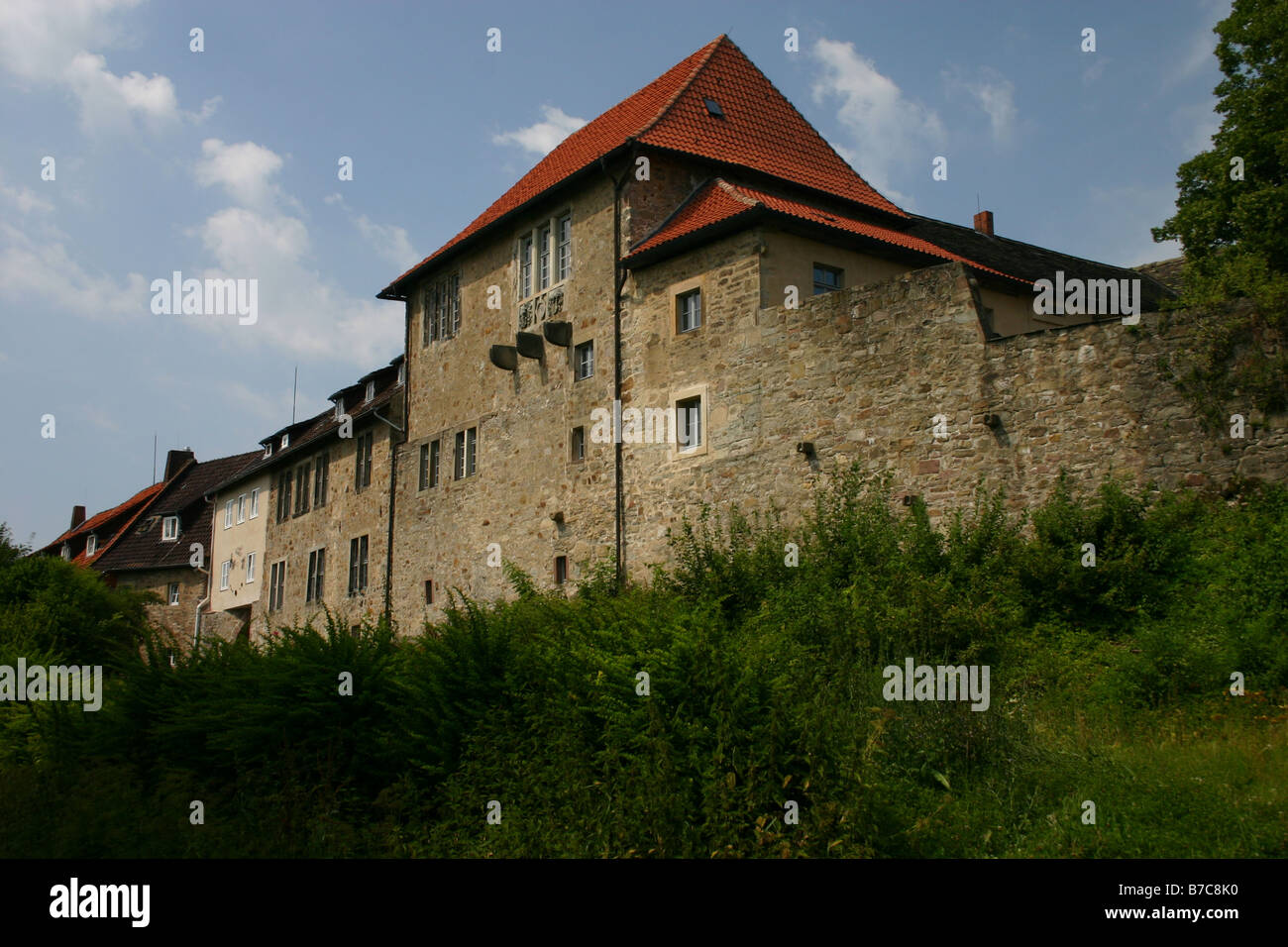 Music castle Sternberg in Extertal Stock Photo - Alamy