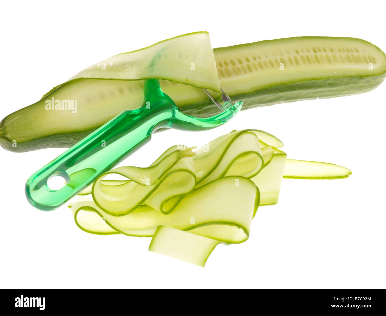 Peeling cucumbers hi-res stock photography and images - Alamy