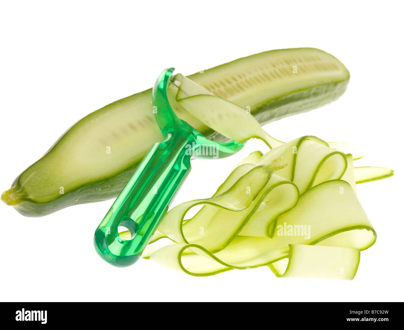 Cucumber ribbons hi-res stock photography and images - Alamy