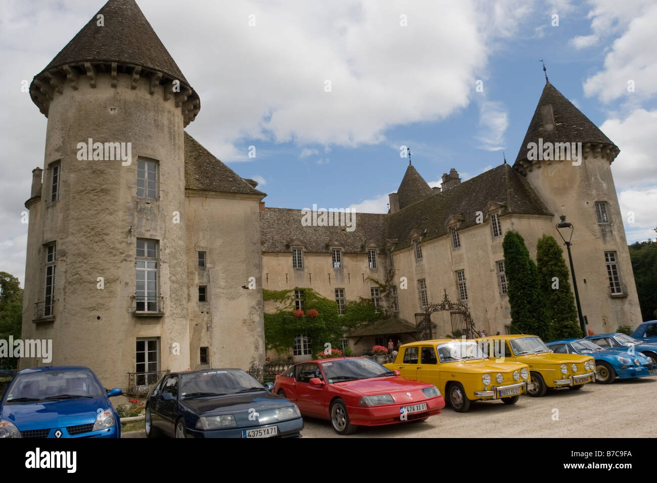 Château de Savigny-lès-Beaune, Cote d'Or France. Collection of Renault ...