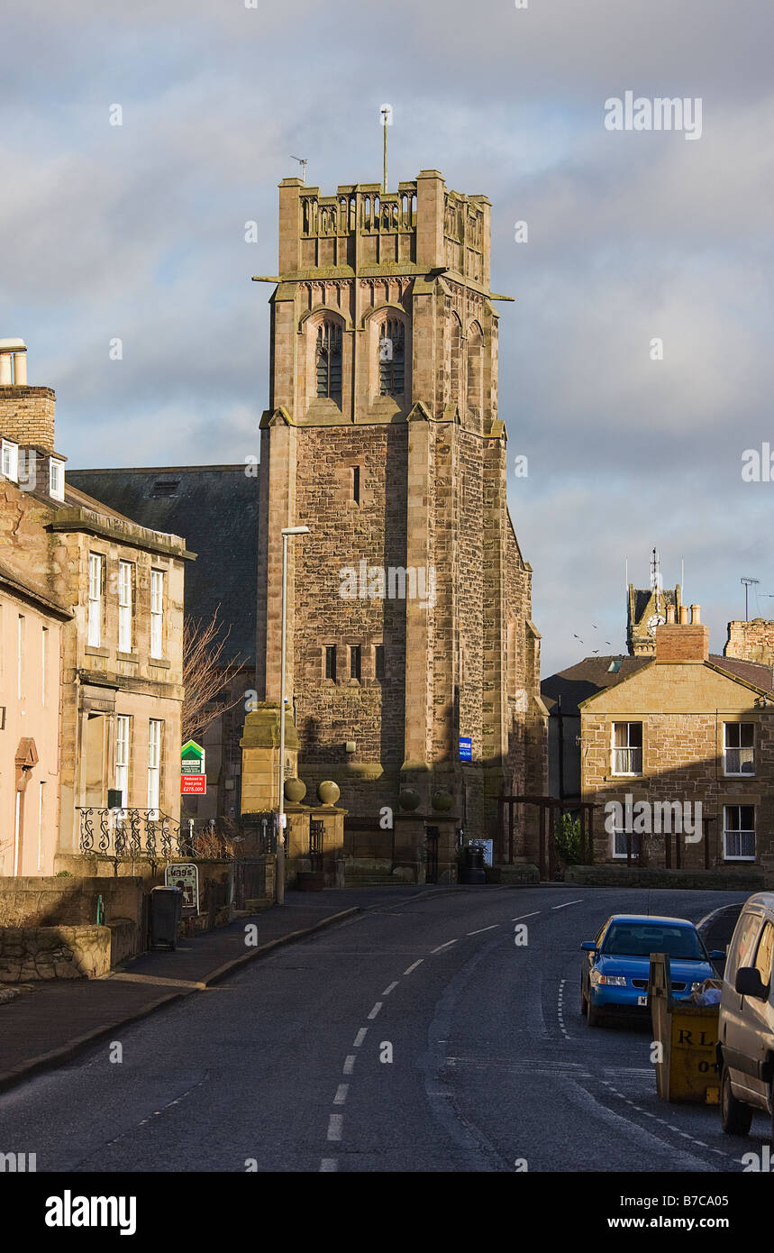Community center Coldstream.The borders.Scotland Stock Photo - Alamy