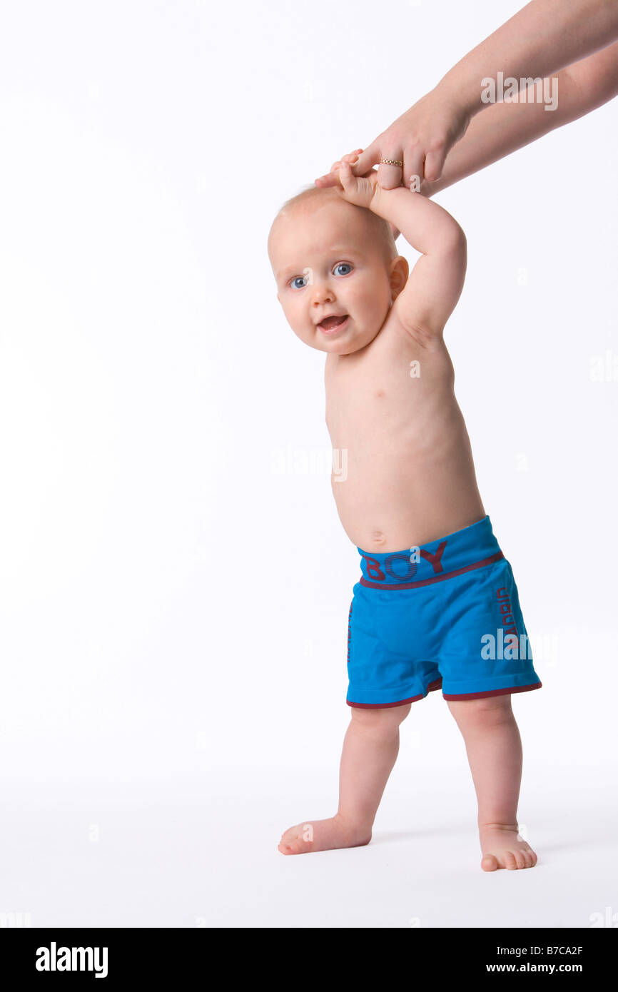 Taking first steps hi-res stock photography and images - Alamy