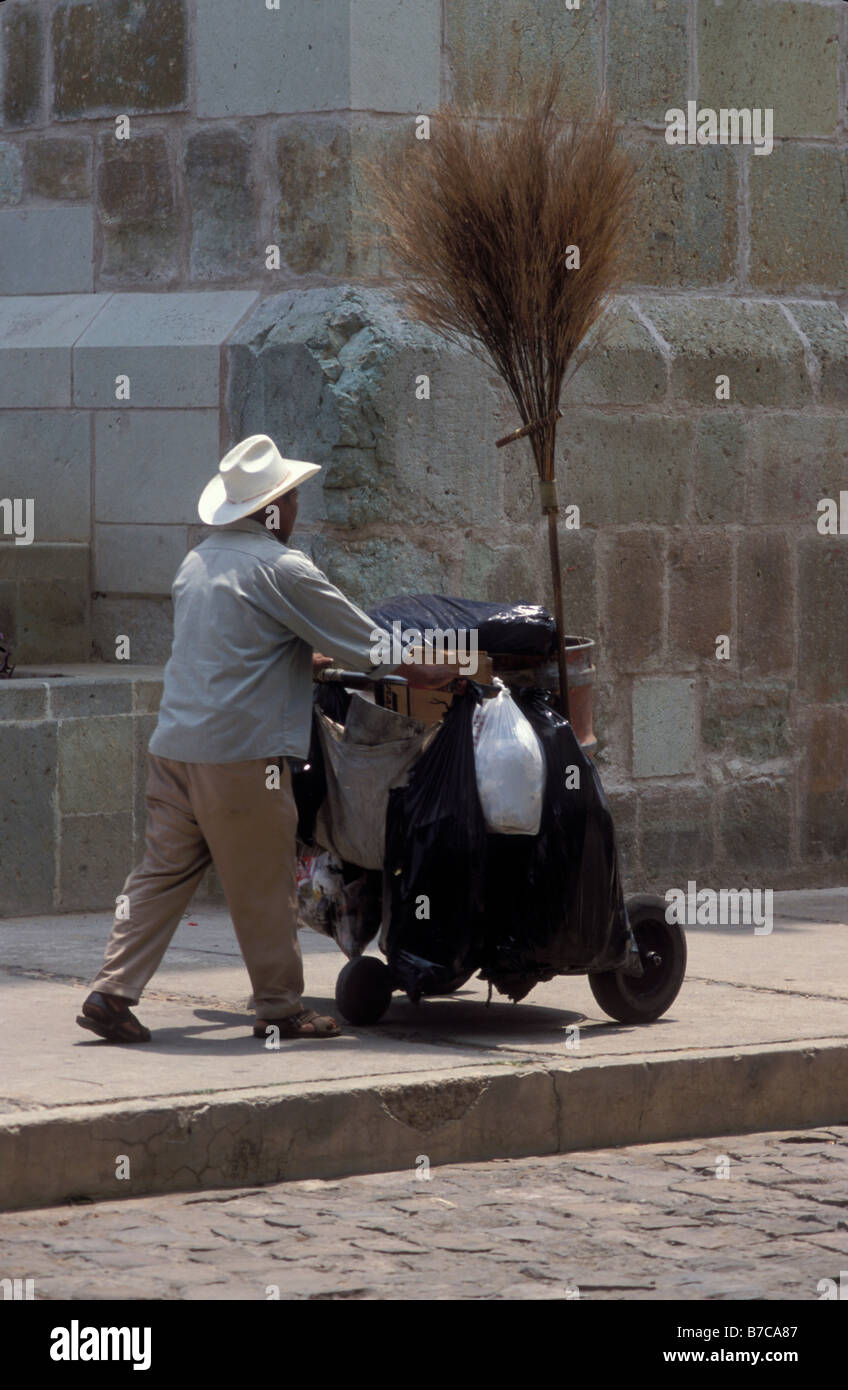 Street Sweeper / Cleaner, Mexico Stock Photo - Alamy