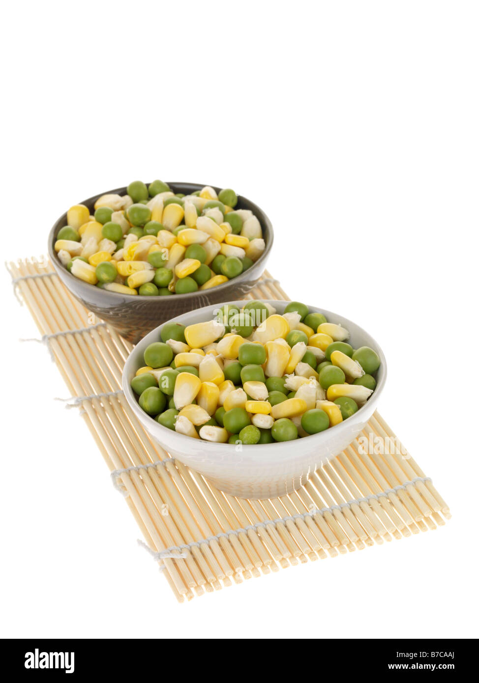 Peas and Sweetcorn Stock Photo - Alamy