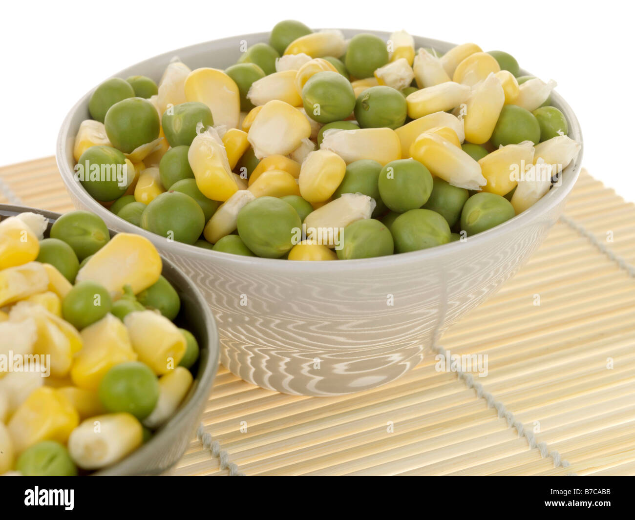 Peas and Sweetcorn Stock Photo - Alamy