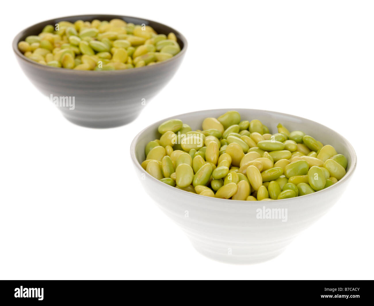 Edamame bean beans soy soya soy Cut Out Stock Images & Pictures - Alamy