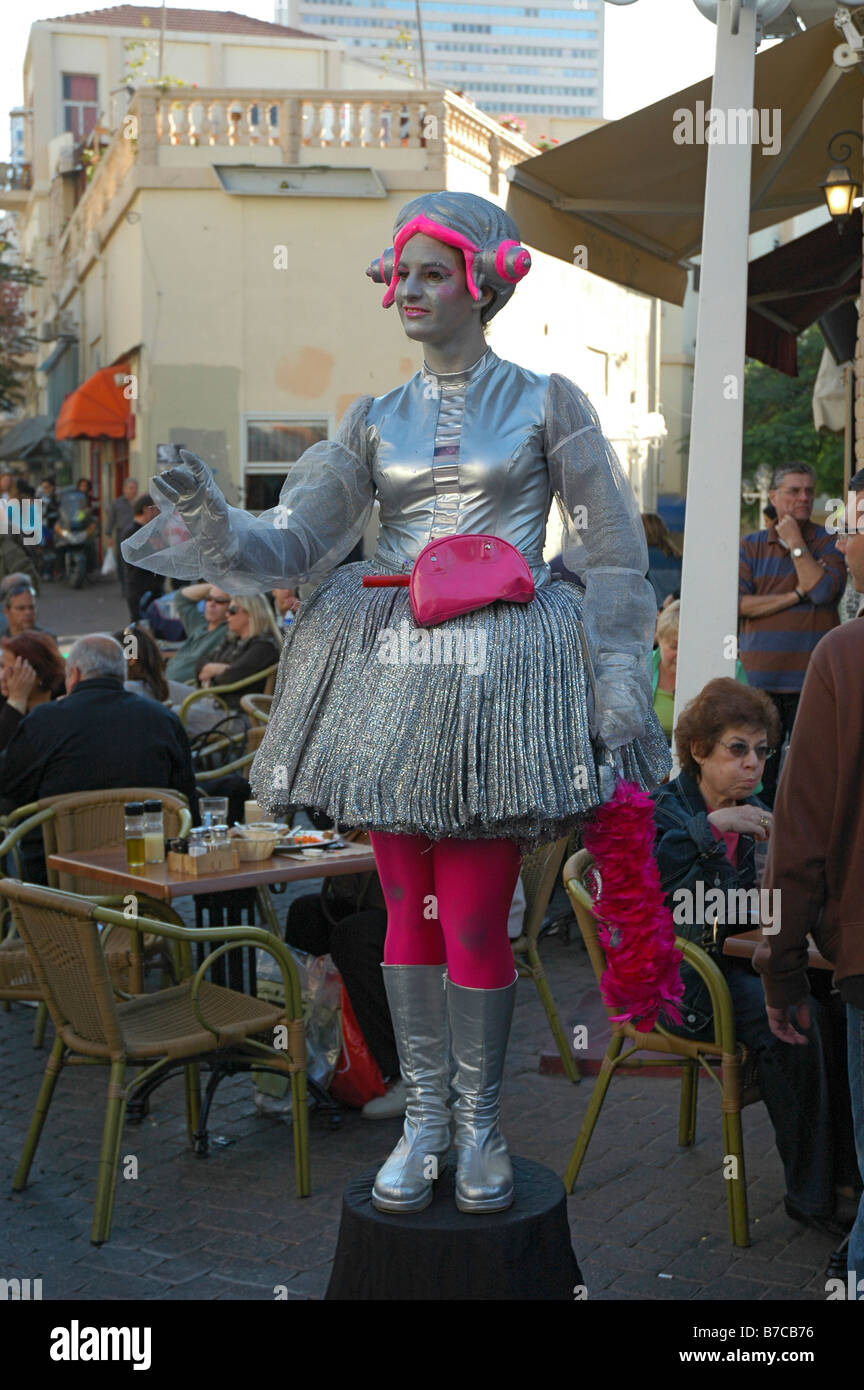 Israel Jaffa The flea market A street performer Stock Photo - Alamy