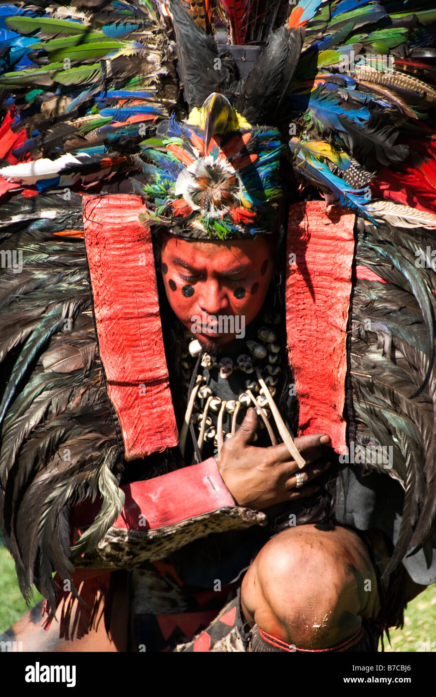 Aztec indians portrait hi-res stock photography and images - Alamy