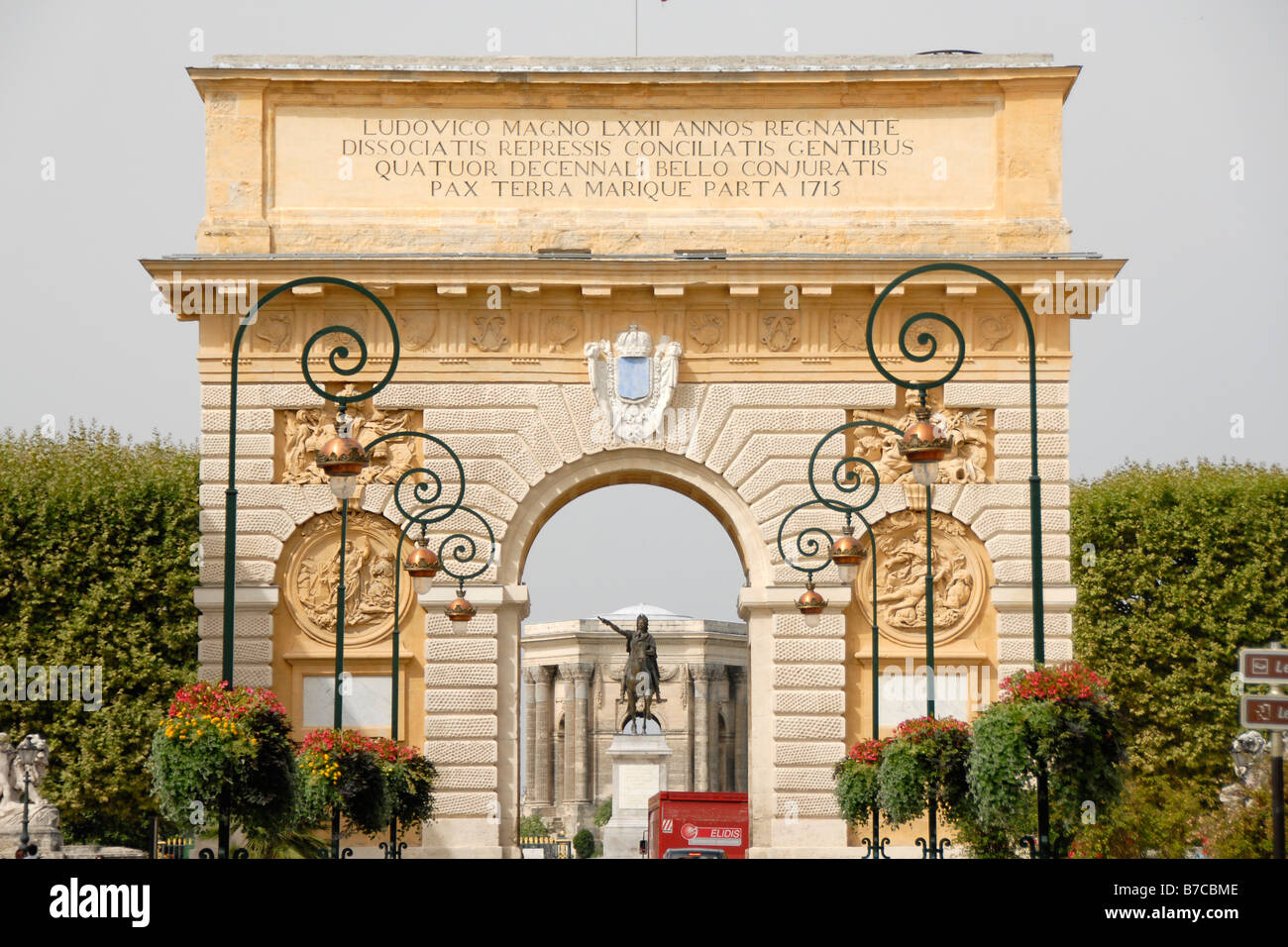 Montpellier monument attraction hi-res stock photography and images - Alamy