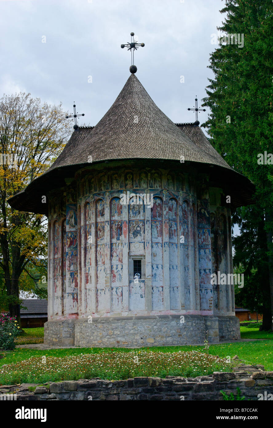 Monastery, Humor, Romania Stock Photo - Alamy