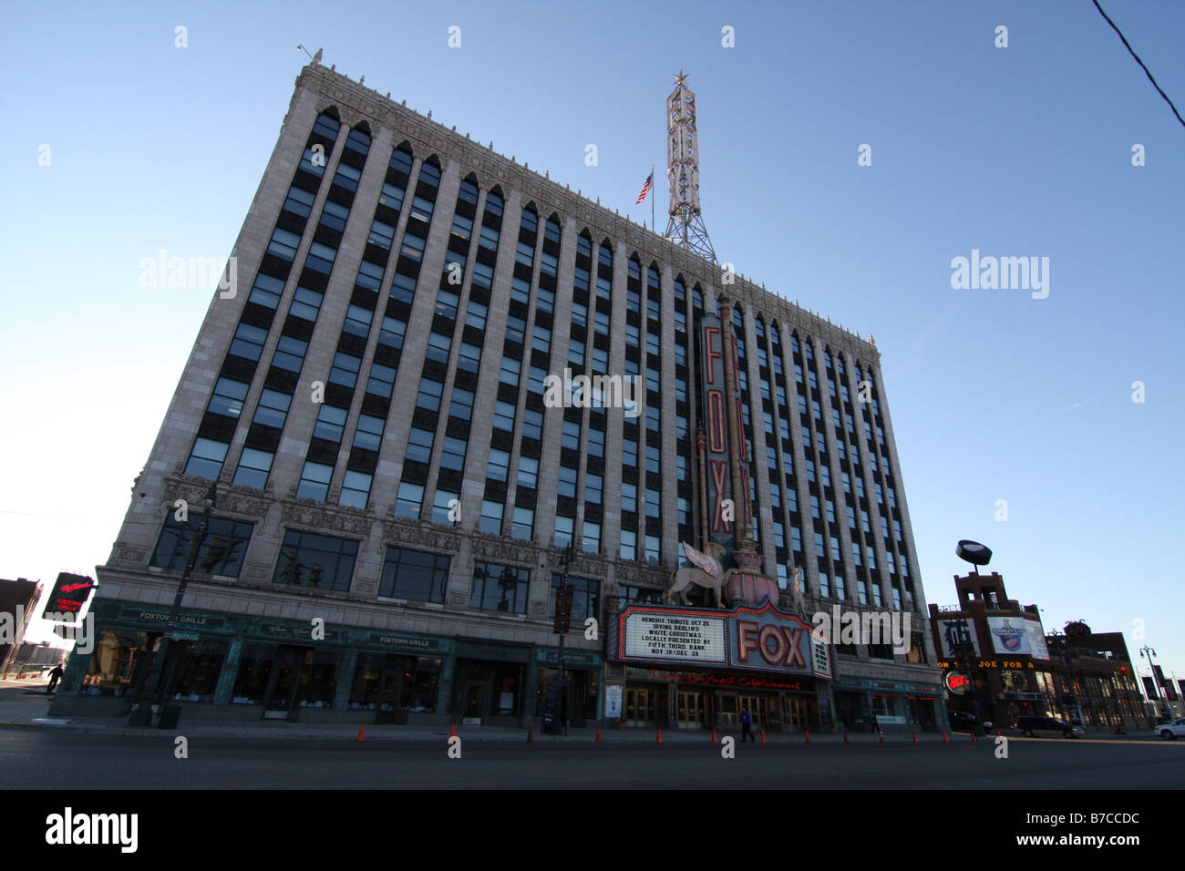 The Fox Theatre in Detroit, Michigan Stock Photo - Alamy